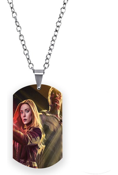 Scarlet Witch Baskılı Künye TYT1018
