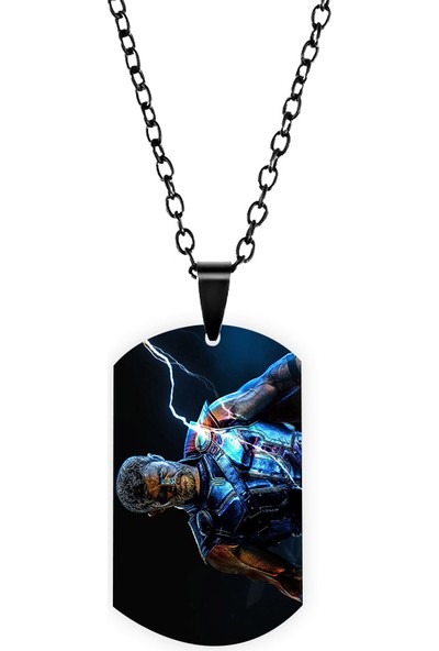 Rowalsi Thor Baskılı Siyah Künye TYT1370