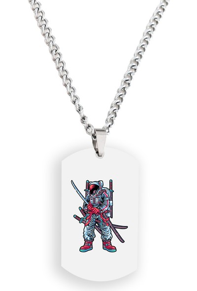 Samuray Astronot Künye/kolye YTKTRD1007 Samuray Astronot Künye/kolye YTKTRD1007