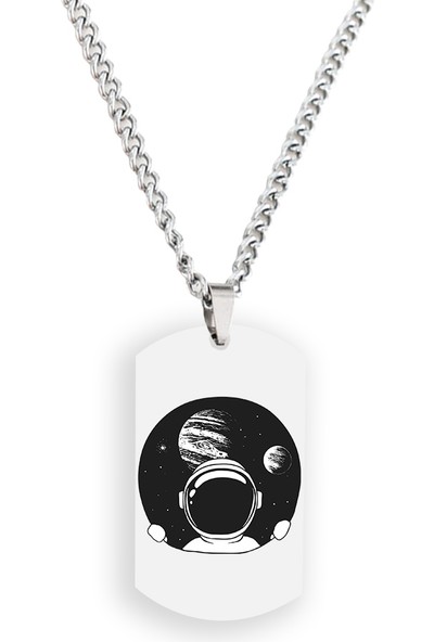 Astronot Baskılı Künye/kolye YTKTRD137