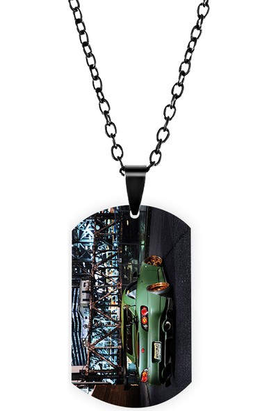 Honda S2000 Baskılı Siyah Künye TYT1161 Honda S2000 Baskılı Siyah Künye TYT1161