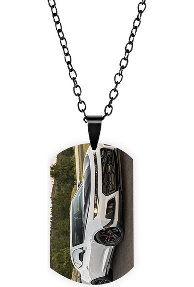 Camaro Baskılı Siyah Künye TYT1113