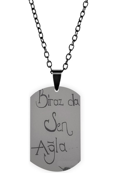 Ahmet Kaya Baskılı Siyah Künye TYT643