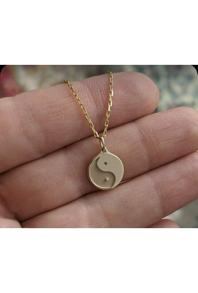 Altın Silver Gümüş Iyilik - Kötülük Kolye Altın Silver Gümüş Iyilik - Kötülük Kolye