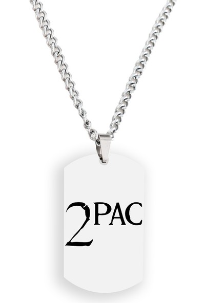 2pac Baskılı Künye/kolye YTKTRD452