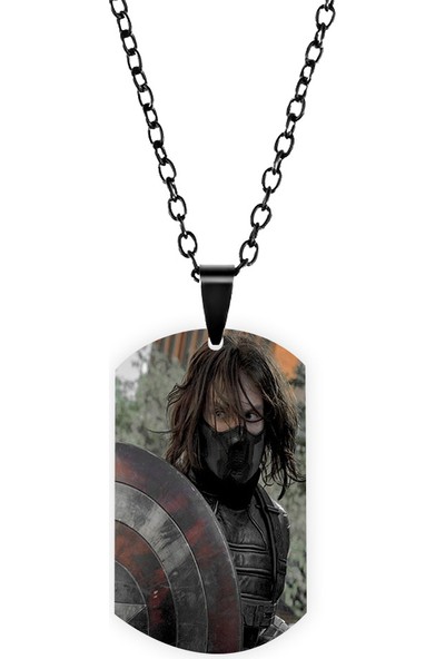 Kış Askeri Baskılı Siyah Künye TYT1062