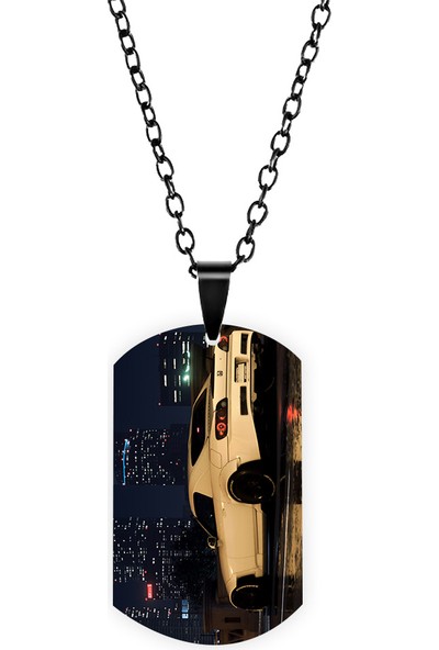 Honda S2000 Baskılı Siyah Künye TYT1159 Honda S2000 Baskılı Siyah Künye TYT1159