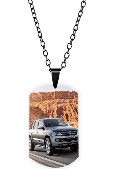 Vw Amarok Baskılı Siyah Künye TYT609