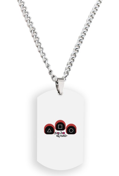 Squid Game Görevliler Künye/kolye YTKTRD778