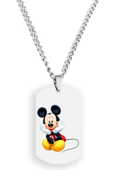 Mickey Mause Yerde Künye/kolye YTKTRD747 Mickey Mause Yerde Künye/kolye YTKTRD747
