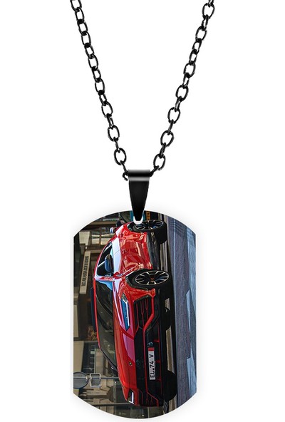 Lamborghini Urus Baskılı Siyah Künye TYT1178 Lamborghini Urus Baskılı Siyah Künye TYT1178