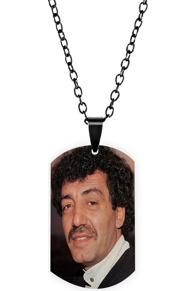 Müslüm Gürses Baskılı Siyah Künye TYT716