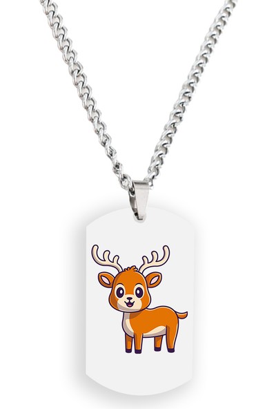 Geyik Yavru Künye/kolye YTKTRD714