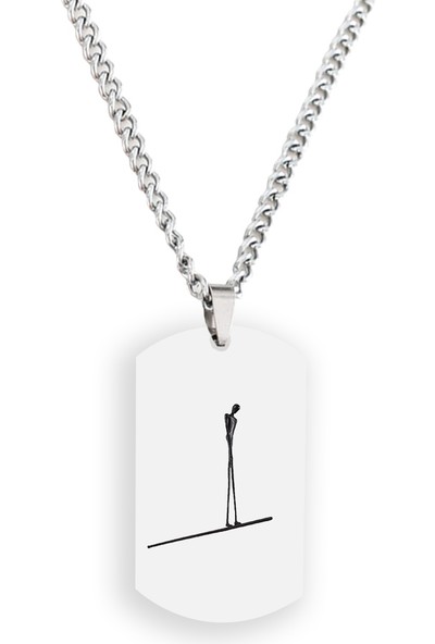 Uzun Adam Baskılı Künye/kolye YTKTRD455