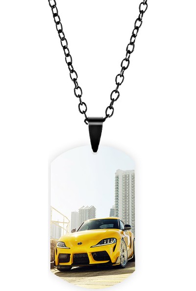 Supra Mk5 Baskılı Siyah Künye TYT600