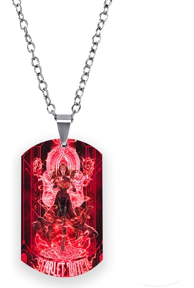 Scarlet Witch Baskılı Künye TYT1012