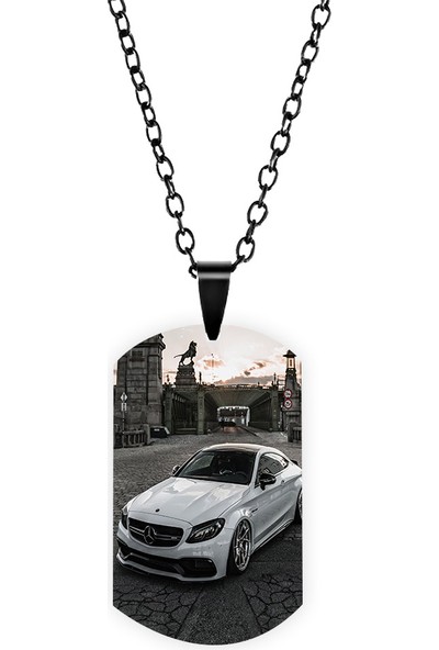 Mercedes Amg Baskılı Siyah Künye TYT465