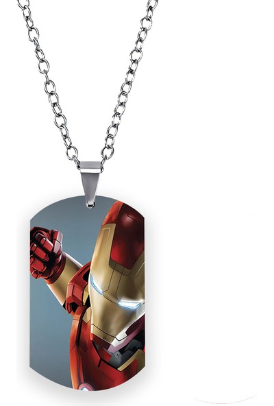 Iron Man Baskılı Künye TYT944
