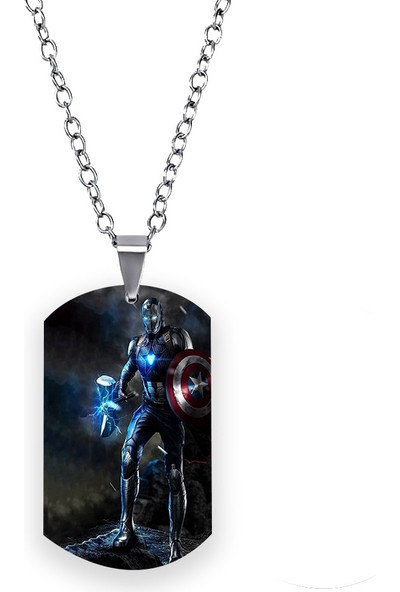 Iron Man Baskılı Künye TYT959