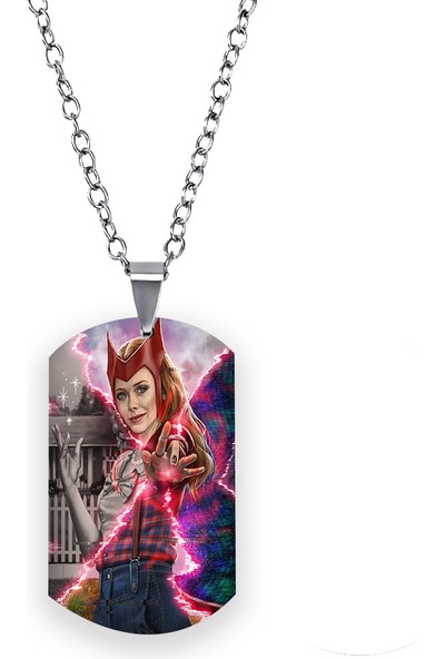Scarlet Witch Baskılı Künye TYT1014