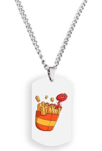 Patates Kızartma Künye/kolye YTKTRD925