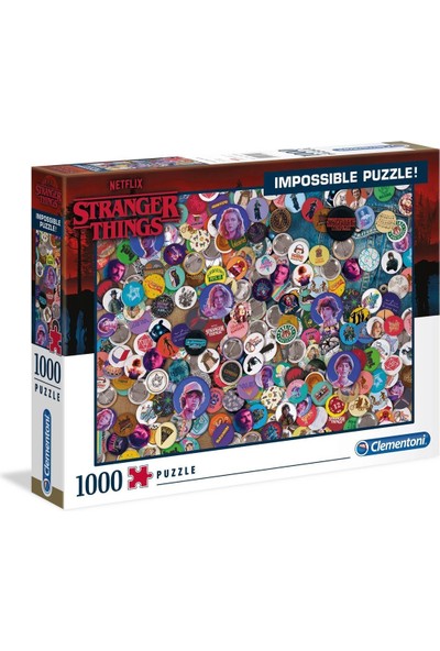 Clementoni 39528 Clementoni, Impossible - Stranger Things, 1000 Parça Puzzle Clementoni 39528 Clementoni, Impossible - Stranger Things, 1000 Parça Puzzle