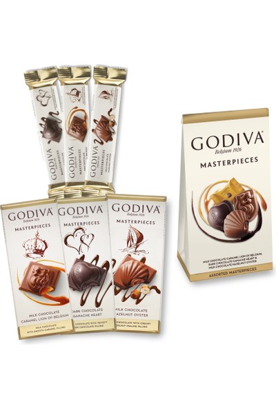 Godiva Masterpieces Tanışma Paketi Godiva Masterpieces Tanışma Paketi