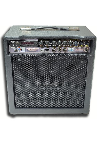 Aes A-200 Portatif Taşınabilir Çanta Amfi 50 Watt Dijital Efekt Aes A-200 Portatif Taşınabilir Çanta Amfi 50 Watt Dijital Efekt