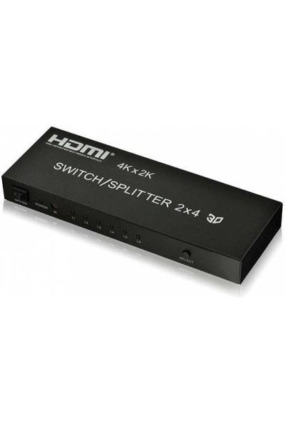 Platoon Boblov HDMI Matrix 2x4 HDMI Switch + Splitter 2 Giriş 4 Çıkış Platoon Boblov HDMI Matrix 2x4 HDMI Switch + Splitter 2 Giriş 4 Çıkış