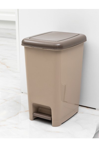 Tercih Terciih 25 Litre Silim Pedallıi - Bej Tercih Terciih 25 Litre Silim Pedallıi - Bej