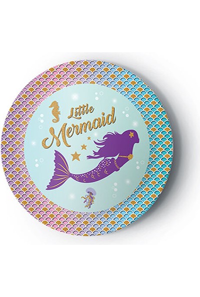 Happyland Deniz Kızı Tabak 8'li