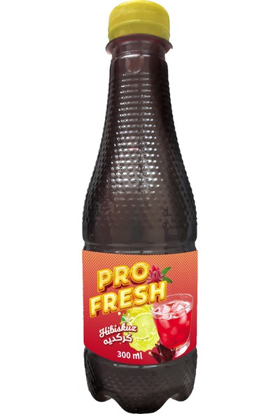Pro Fresh Limon Aromalı Doğal Hibiskus Şurubu 300 ml Pro Fresh Limon Aromalı Doğal Hibiskus Şurubu 300 ml