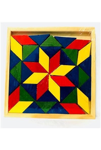 40 Parça Ahşap Tangram Oyunu Rengarenk Kesimler Sınırsız Şekil Yapma Imkanı 40 Parça Ahşap Tangram Oyunu Rengarenk Kesimler Sınırsız Şekil Yapma Imkanı