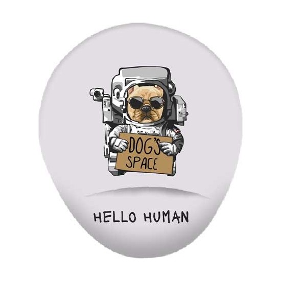 Gizeo Concept Astro Dog Desenli Bilek Destekli Mouse Pad Fiyatı