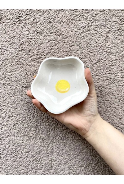 Line Design El Yapımı Seramik Tabak Sunny Side Up Line Design El Yapımı Seramik Tabak Sunny Side Up
