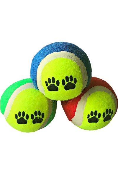 Paw 3 Adet Köpek Topu Oyuncak Küçük Büyük Köpekler Için ( Eğitim Için Tavsiye Edilir ) Paw 3 Adet Köpek Topu Oyuncak Küçük Büyük Köpekler Için ( Eğitim Için Tavsiye Edilir )