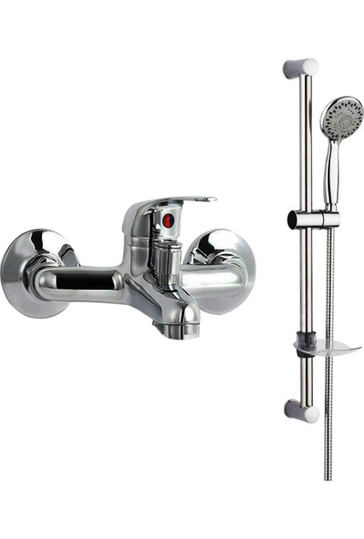 Uniquem Mix Banyo Bataryası ve Sürgülü Tepe Duş Takımı Onyon