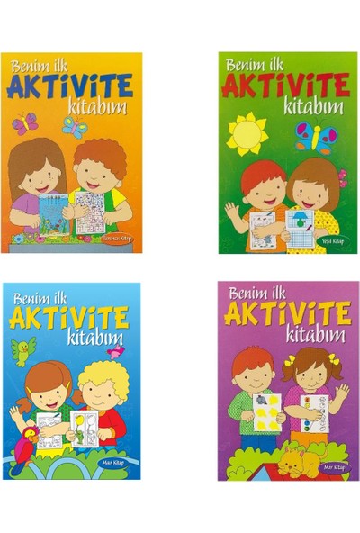 Parıltı Yayınları Benim İlk Aktivite Kitabım Serisi - 4 Kitap Parıltı Yayınları Benim İlk Aktivite Kitabım Serisi - 4 Kitap