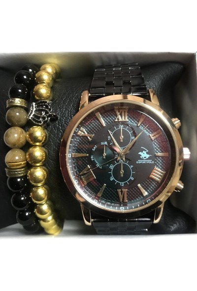 G Sport Polo Erkek Saat Seti
