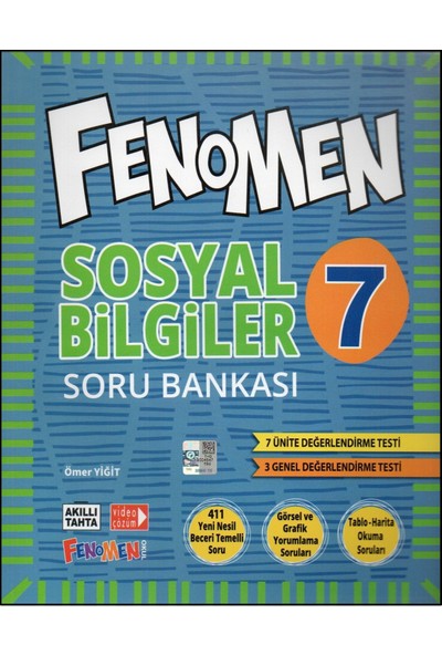 Fenomen 7. Sınıf Sosyal Bilgiler Soru Bankası Fenomen 7. Sınıf Sosyal Bilgiler Soru Bankası