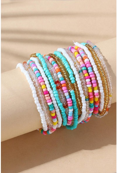 New Obsessions Çoklu Dolamalı Misinalı Hobie Halhal Seti