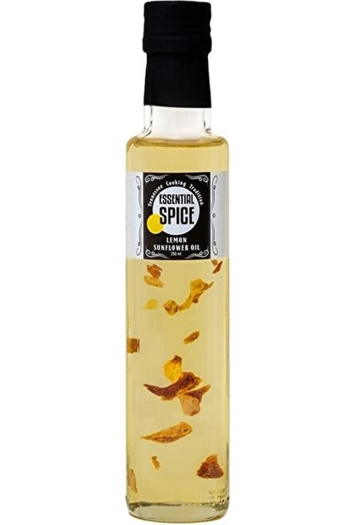 Essential Spices Limon Parçacıklı Yüksek Oleik Asitli Gurme Ayçiçek Yağı 250 ml Essential Spices Limon Parçacıklı Yüksek Oleik Asitli Gurme Ayçiçek Yağı 250 ml