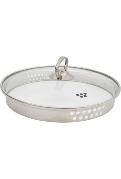 Uğurlu Glass Süzgeç Tipi Tencere Cam Kapak 22 cm