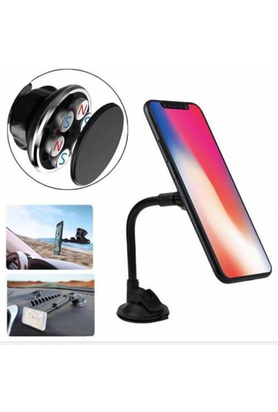 Mıknatıslı Long Araç Tutucu Araç Tutucu