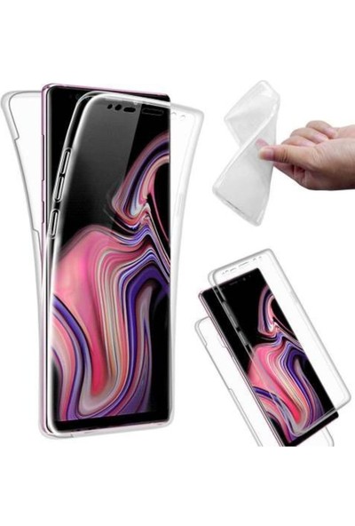 Piyop Xiaomi Mi Mix 2s Tam Koruma 360 Silikon Kılıf Şeffaf