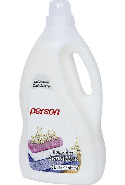 Person Sensetive Koukulu Çamaşır Yumuşatıcı 3 Lt Person Sensetive Koukulu Çamaşır Yumuşatıcı 3 Lt