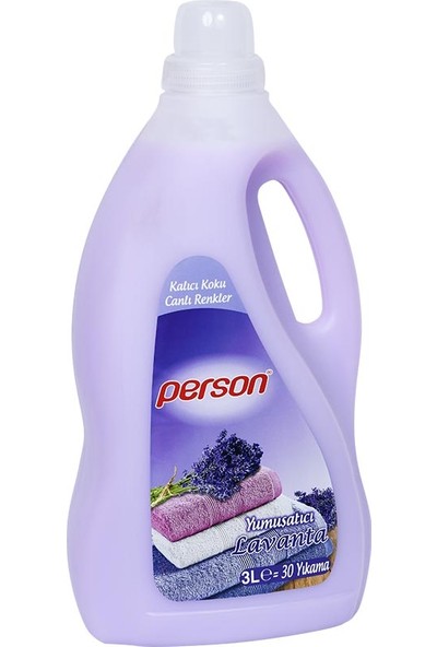 Person Lavanta Kokulu Çamaşır Yumuşatıcı 3 Lt Person Lavanta Kokulu Çamaşır Yumuşatıcı 3 Lt