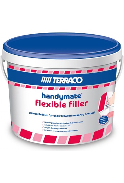 Terraco Handymate Duvar ve Ahşap Arası Esnek Tamir Dolgu Macunu - 1 Lt Terraco Handymate Duvar ve Ahşap Arası Esnek Tamir Dolgu Macunu - 1 Lt