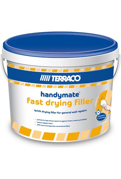 Terraco Handymate Hızlı Kuruyan Duvar Tamir Dolgu Macunu - 1 Lt Terraco Handymate Hızlı Kuruyan Duvar Tamir Dolgu Macunu - 1 Lt
