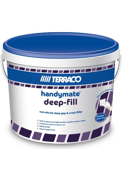 Terraco Handymate Derin Boşluk ve Çatlak Tamir Dolgu Macunu - 1 Lt